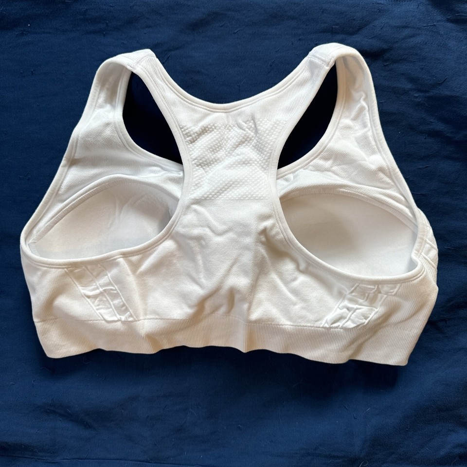 NEW UNDEROUTFIT Razor Back Sports Bra #1145 White Size 2XLarge | eBay