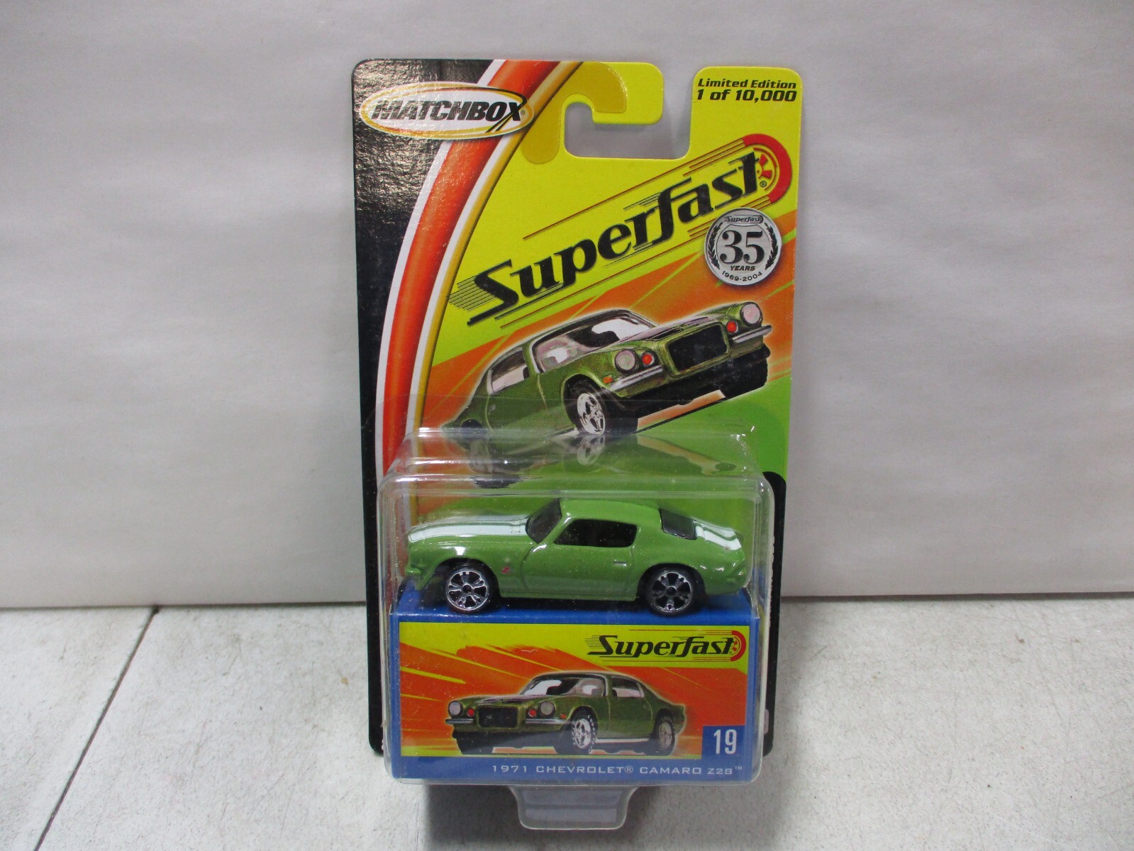 Matchbox Superfast 35th Anniversary 1971 Chevrolet Camaro Z28 19 | eBay