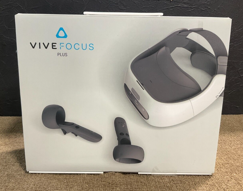 New! HTC Vive Focus Plus Enterprise Virtual Reality Headset 99HARH001 ...