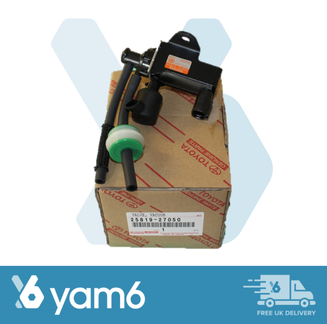 GENUINE TOYOTA TURBO BOOST PRESSURE SENSOR VACUUM VALVE 25819-27050 | eBay