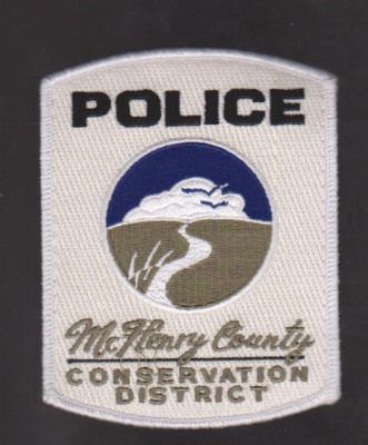 McHenry County Conservation District Police non shield shape patch | eBay