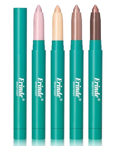 4 Colors Eyeshadow Stick,Thrive Eye Shadow Brightener Stick, Pencil Set ...