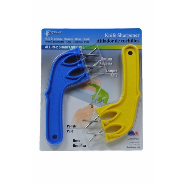Edgemaker Em350 All in 2 Sharpening System Knife Sharpener Kit for sale ...