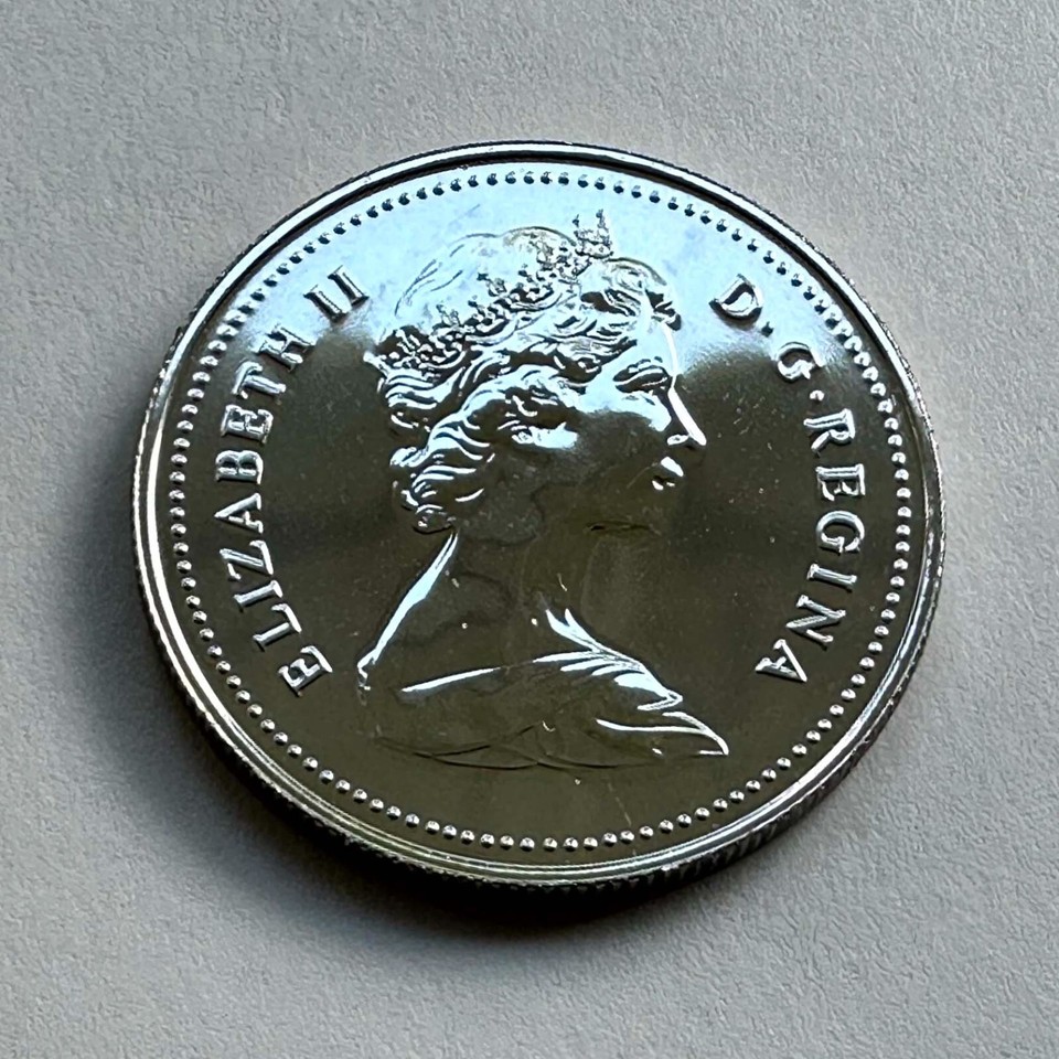Canada 1982 5-Cent Beaver Nickel Coin - Proof Like Brilliant ...