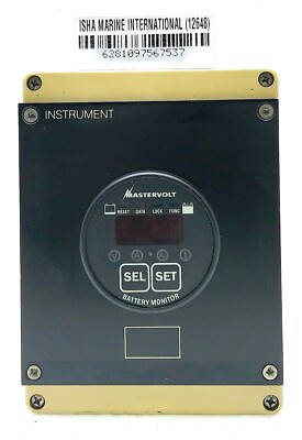 Mastervolt Battery Monitor Instrument 12648