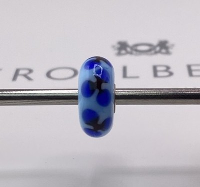 Trollbeads Blue Flower Bead | eBay