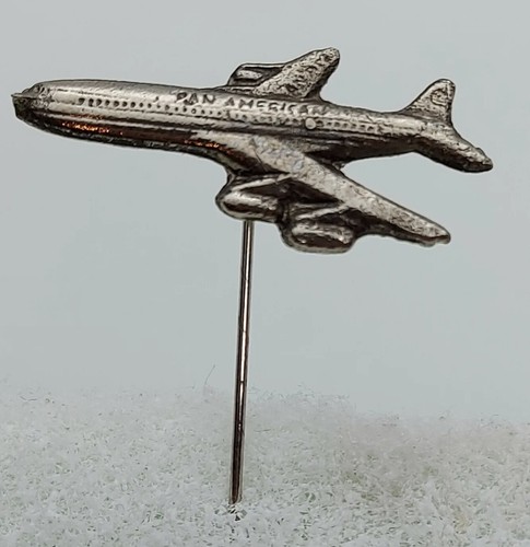 Pan American aircraft airplain aviation, plane, old vintage metal pin ...