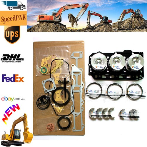 3TNV88 3TNV88C Overhaul Rebuild Kit Fit For Yanmar E30B E35B E36B E33C ...