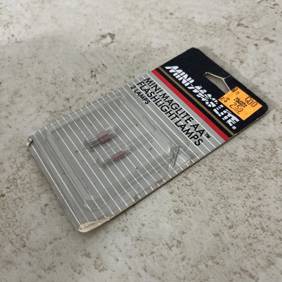 Maglite Mini Replacement Bulb Lamps for Flashlight LM2A001 Authentic ...