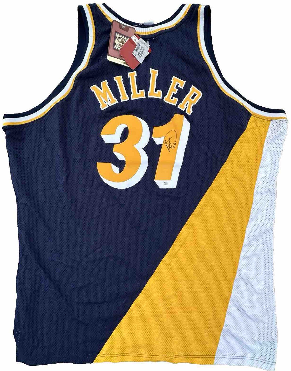 Reggie Miller Autographed Memorabilia | Signed Photo, Jersey ...