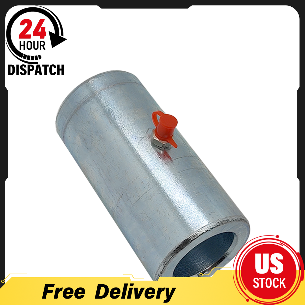 WELD ON ROTARY CUTTER BUSH HOG TAIL WHEEL FORK TUBE FOR 1-1/4" DIAMETER ...