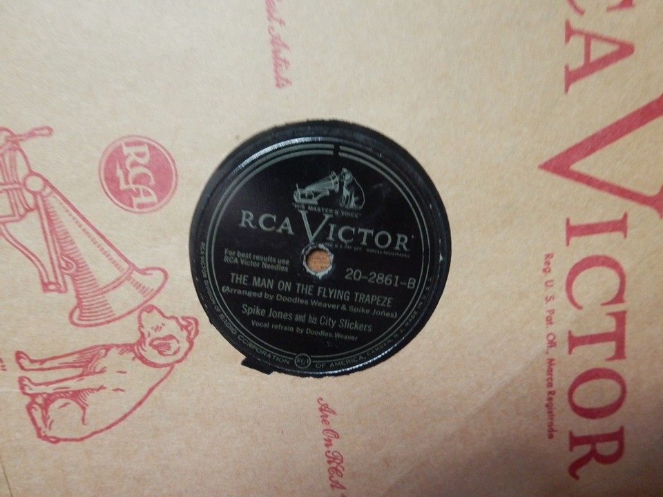 Spike Jones - William Tell Overture/The Man On the Flying Trapeze 78 ...