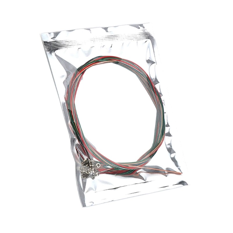 Colored String Replacements 11-52 Steel Wire String for Acoustic Folk ...
