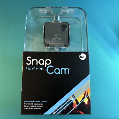 ION Snap Cam Wearable HD Video Camera 1045 (Black) | eBay
