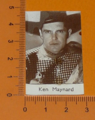 CARD 1935-1940 FILM STARS MOVIE HOLLYWOOD CINEMA KEN MAYNARD ACTOR | eBay