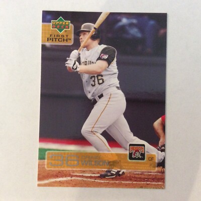 2003 Upper Deck First Pitch #245 Craig Wilson Pittsburgh Pirates | eBay