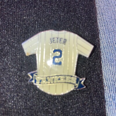 1998 New York Yankees Derek Jeter Lapel Pin #2 JERSEY PIN | eBay