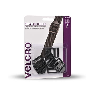 2x STRAP ADJUSTERS 25mm 6Pcs Lockable,For Light Weight Items BLACK | eBay