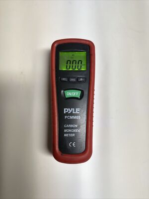 Pyle Meters Hand Held Carbon Monoxide Meter - High Accuracy & 1000 PPM ...