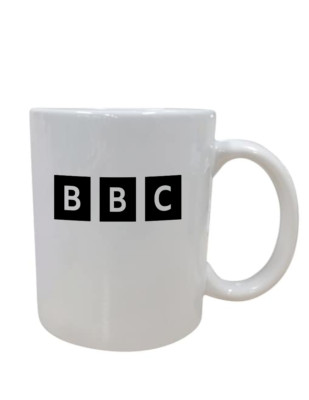 BBC British Broadcast Company Logo Coffee Mug Tea Cup News Gift Present ...