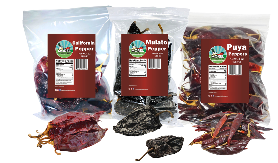 Dried Chile Peppers Variety Pack (12 oz Total) (3 pack). Choose your ...