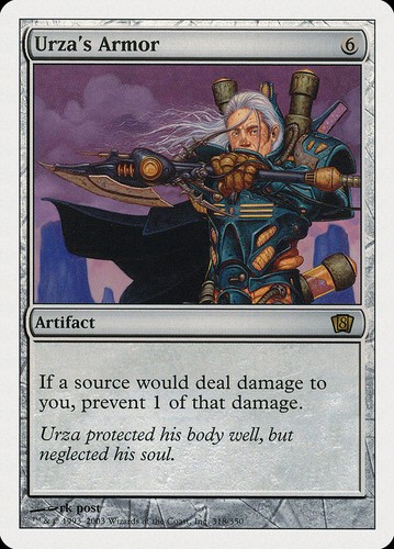 FOIL Urza's Armor | MtG Magic 8th Edition | English | Lightly Played ...