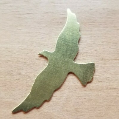 Brass eagle hawk Inlay Muzzleloader Black powder Hawken musket rifle ...