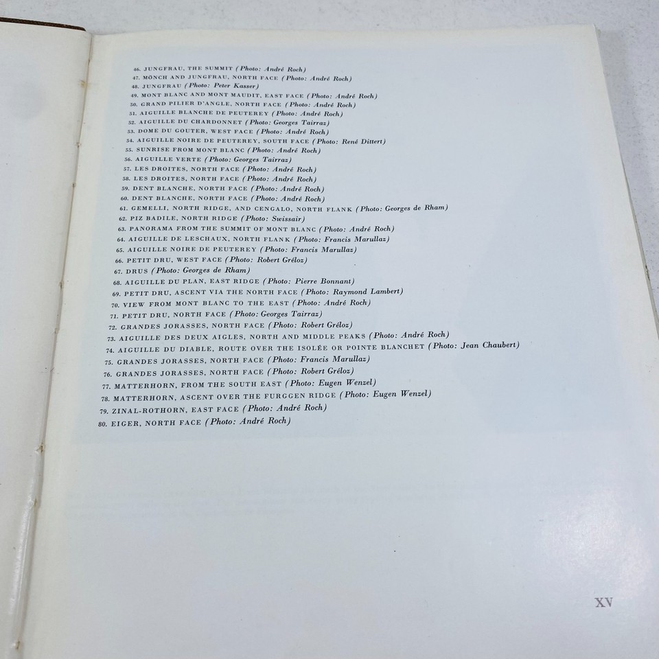 On Rock and Ice Mountaineering in Photographs by Andrew Roch Hardcover ...