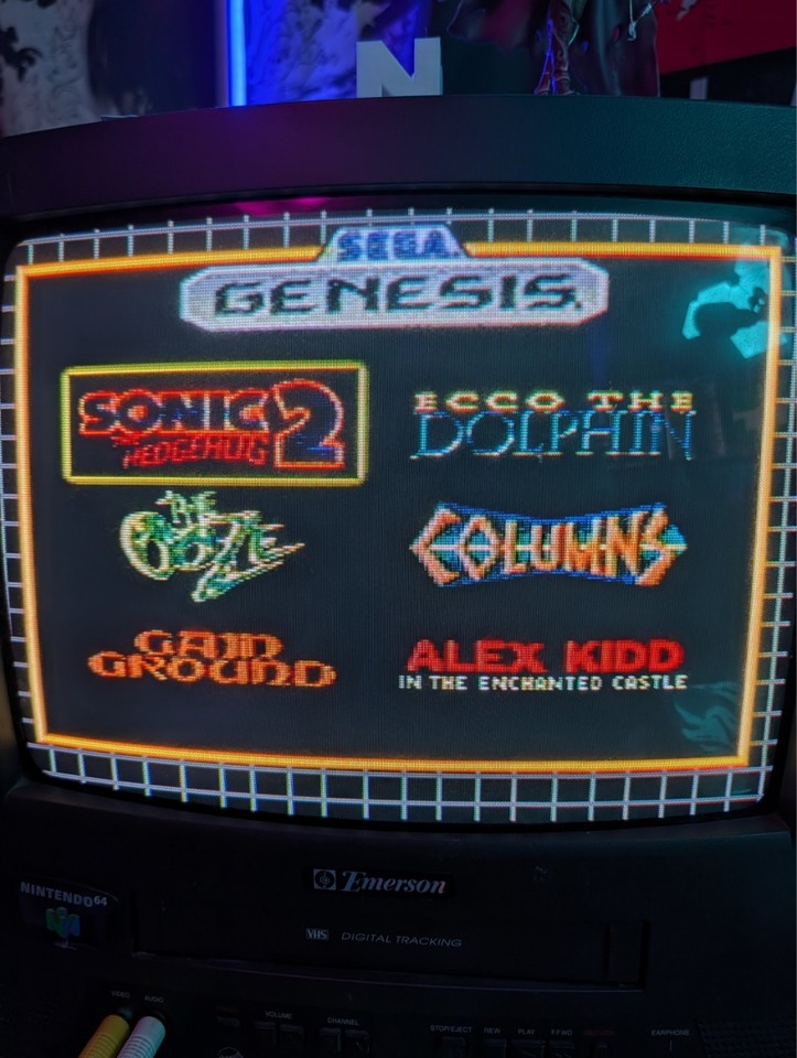 Sega Genesis Radica Plug & Play Console Controller Tested Works No ...