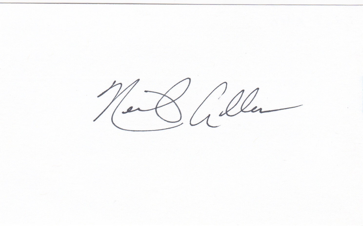 Neil Allen Mets Cardinals Auto Signed 3x5 Index Card Free Shipping! | eBay