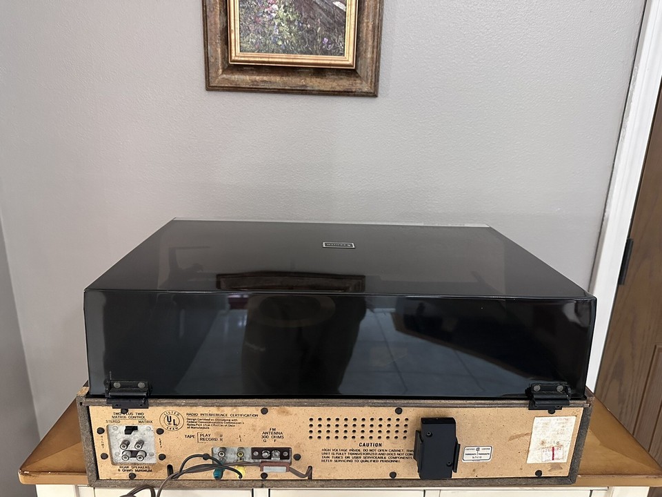 Zenith Solid State Modular Stereo, Tourntable 8-track Hood Pamplet ...