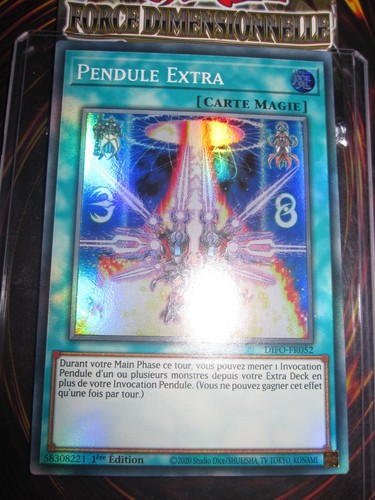 YU-GI-OH! SUPER RARE PENDULE EXTRA DIFO-FR052 EDITION 1 FRANCAIS | eBay