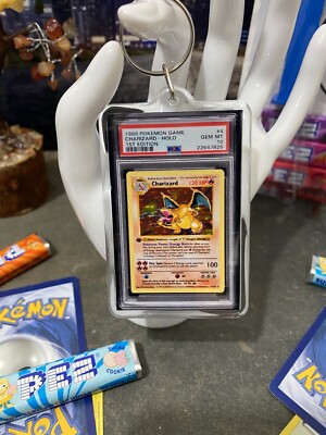 Charizard Pokemon- Shadowless Mini Slab LIMITED 1st EDITION PSA ...