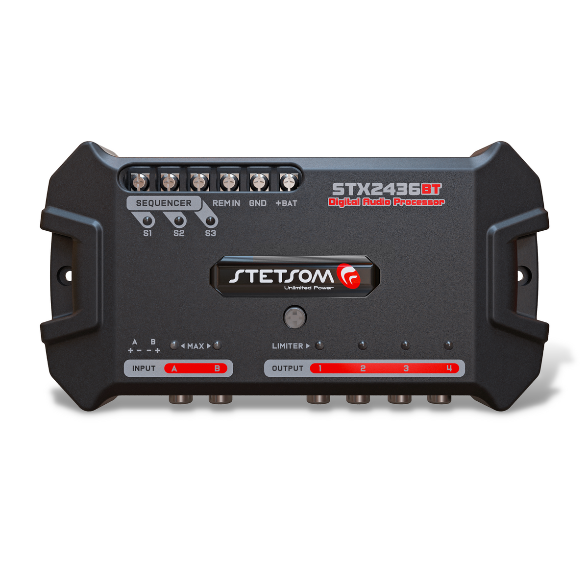 Stetsom STX2436 Bluetooth Car Audio Processor 4 Way DSP Crossover ...