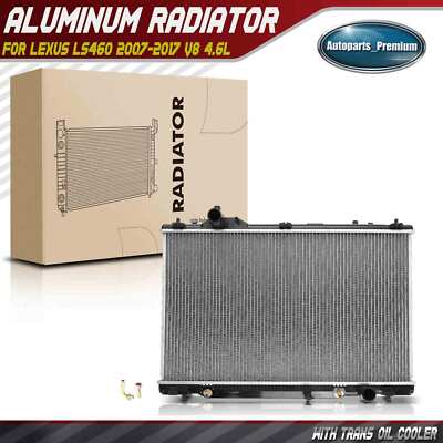 Automatic trans Radiator w/ Trans Oil Cooler for Lexus LS460 2007-2017 ...