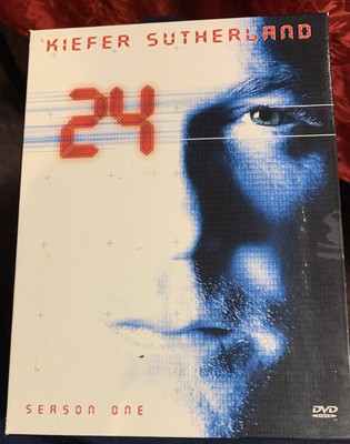 24 Season 1 DVD Set Kiefer Sutherland Jack Bauer 6 Discs | eBay