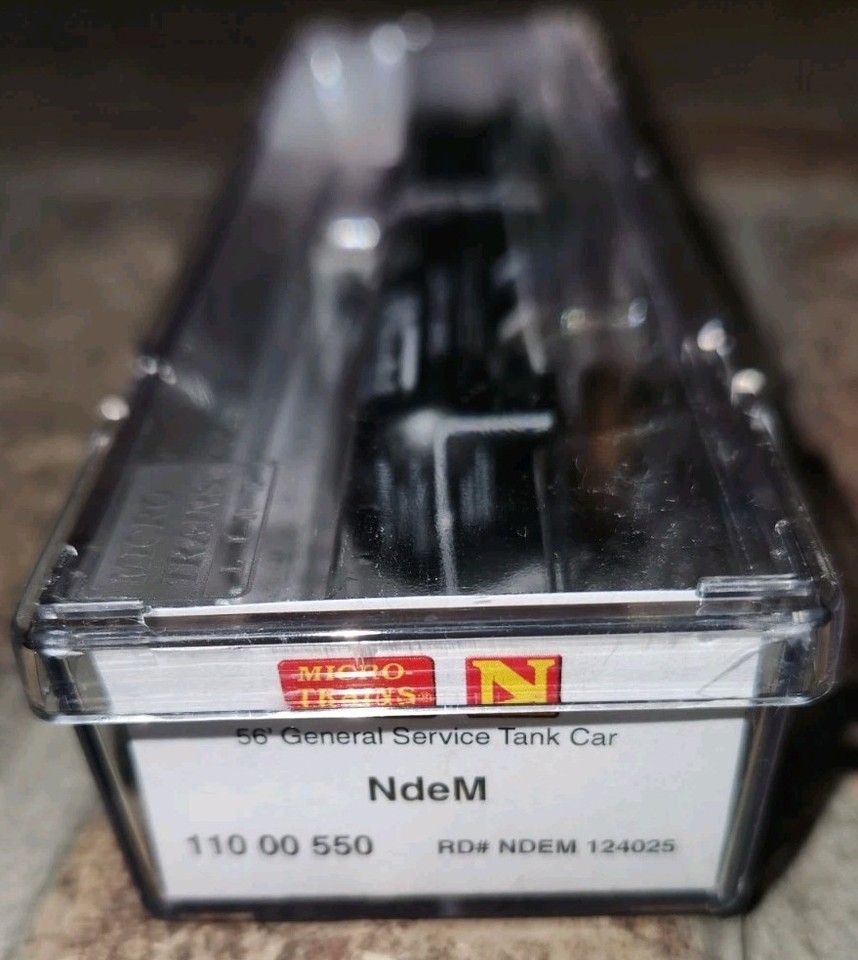MICRO-TRAINS N Scale NdeM 56' General Service Tank Car 110 00 550 RD ...