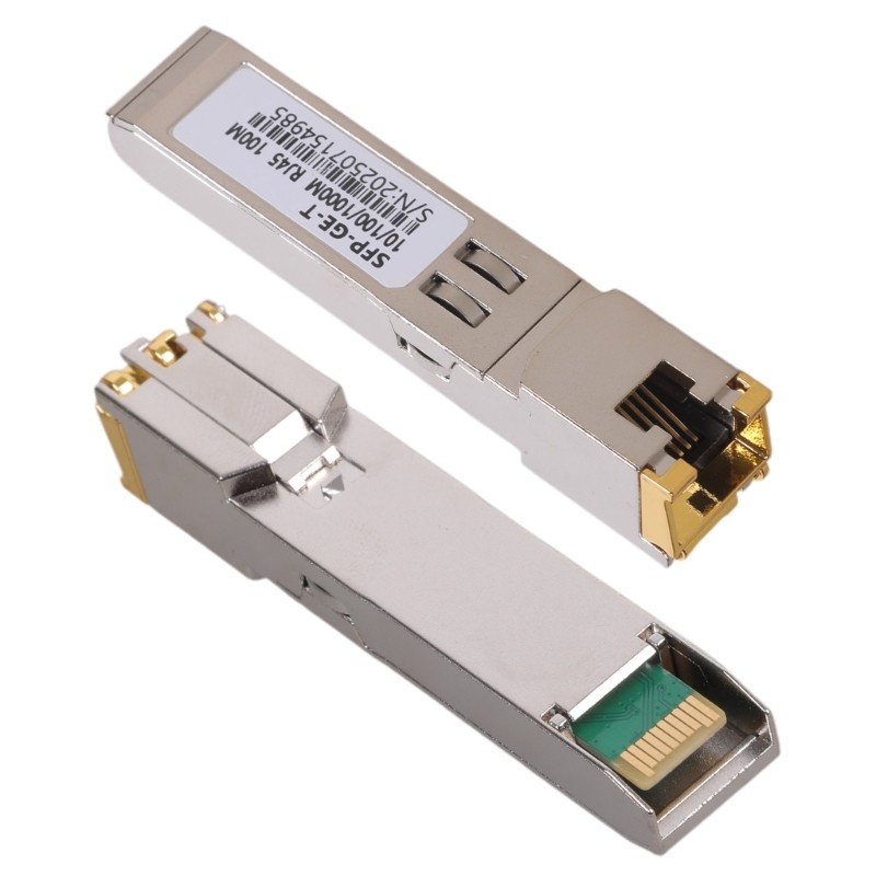 SFP Module RJ45 Switcher Gbic 10/100/1000M Connector SFP Copper RJ45 ...