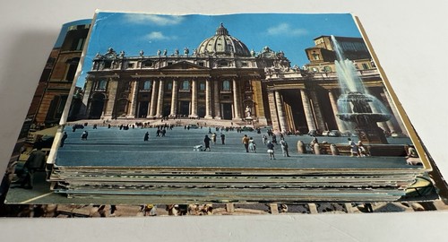 Lot of 79 Vintage Rome Italy Postcards – Colosseum, Vatican, Trevi ...