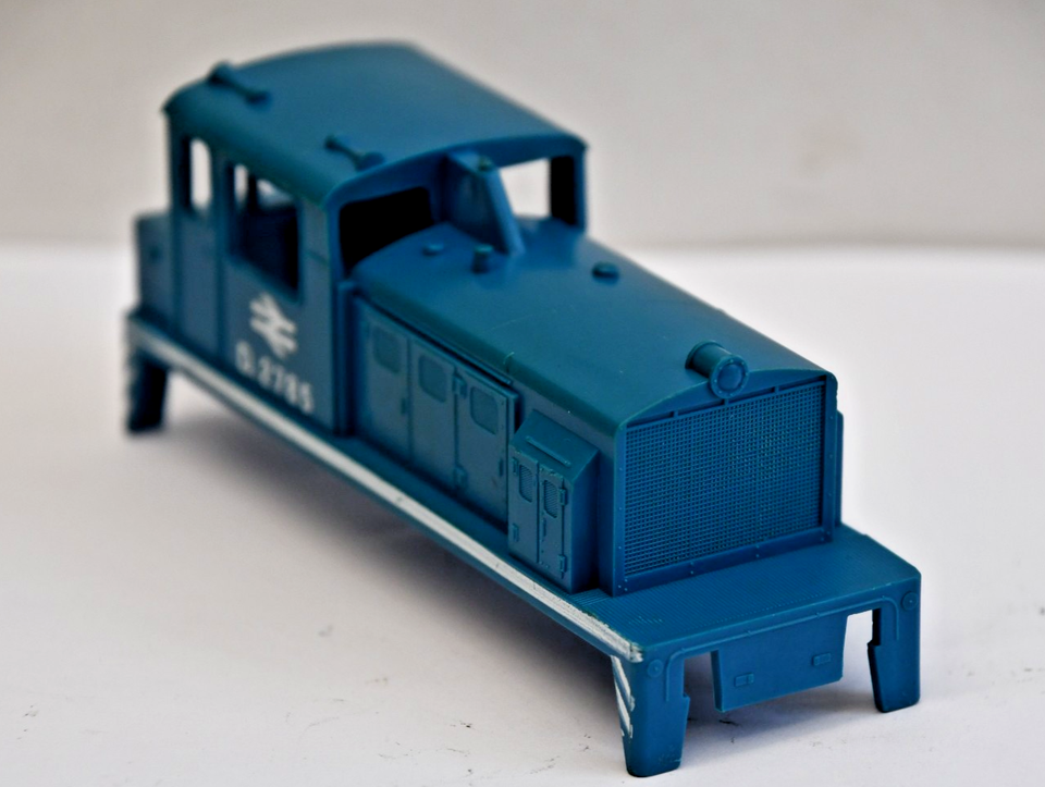 Lima HO D2785 0-4-0 Diesel Shunter BR BLUE BODY ONLY | eBay UK