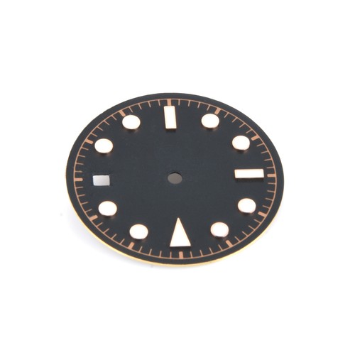 30.5mm Watch Dial Black Plate Parts For ETA 2824 2836 Movement ...