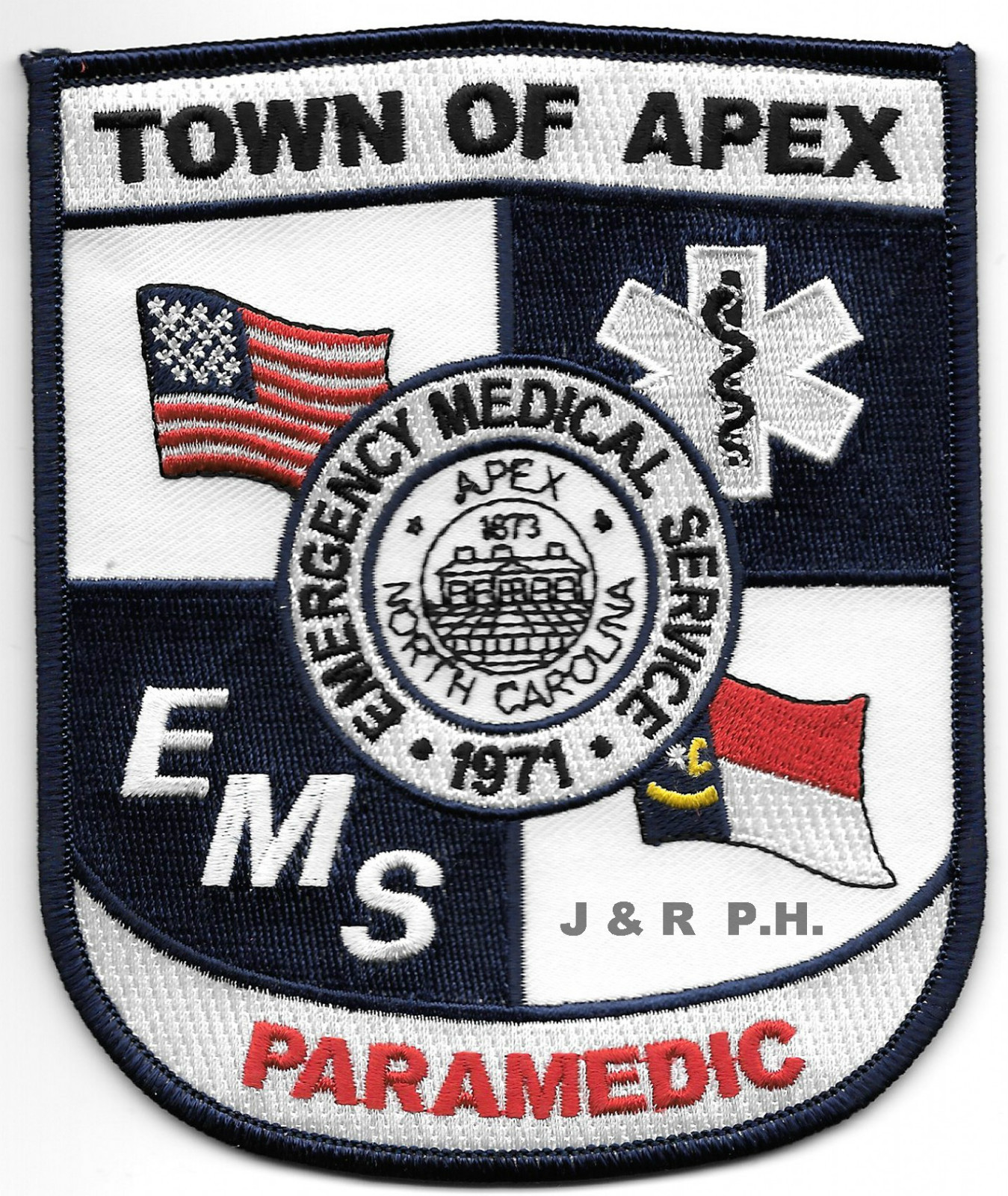Town of Apex - Paramedic E.M.S., North Carolina (4" x 5" size) fire ...