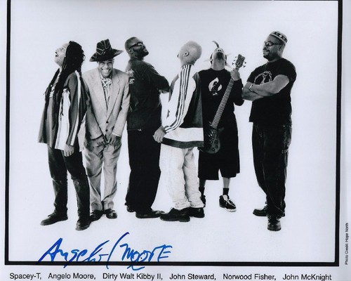 GFA Fishbone Singer * ANGELO MOORE * Signed Autograph 8x10 Photo PROOF ...