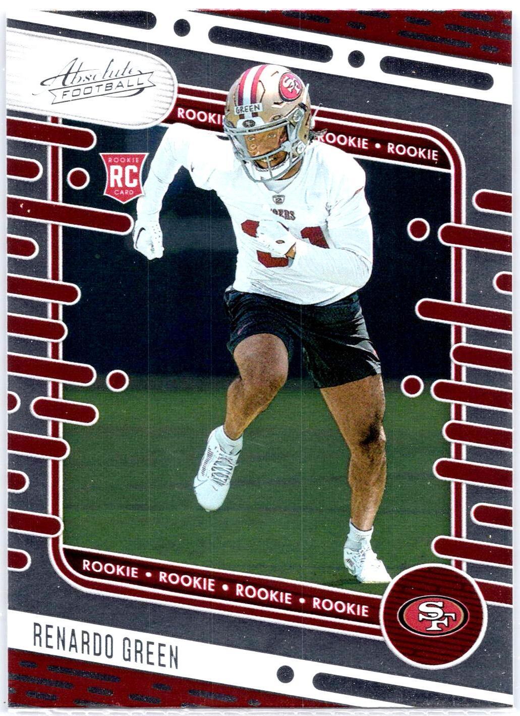 2024 Panini Absolute - Rookies Renardo Green #159 Red (RC) for sale ...