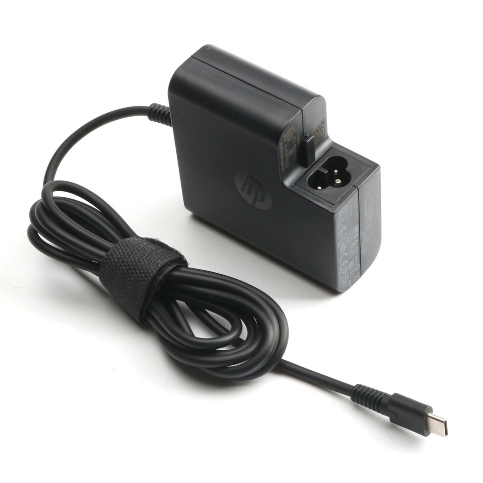 HP 65W USB-C Type-C TPN-CA06 AC Adapter Charger for HP Spectre Pro x360 ...