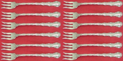 Strasbourg by Gorham Sterling Silver Cocktail Oyster Forks 5 1/2" Set ...