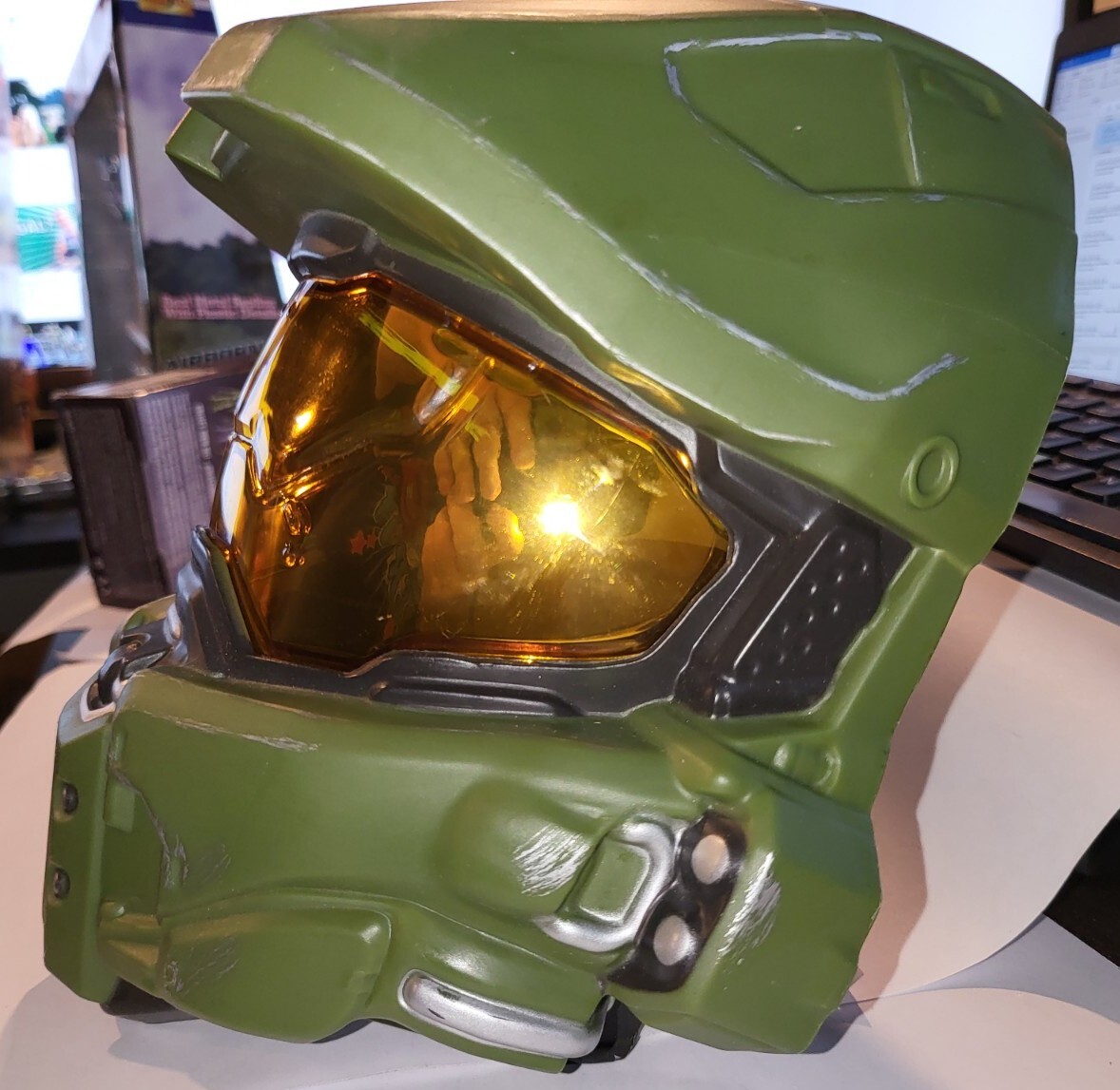 HALO MASTER CHIEF REPLICA HELMET - CHILDS MASK - Gem