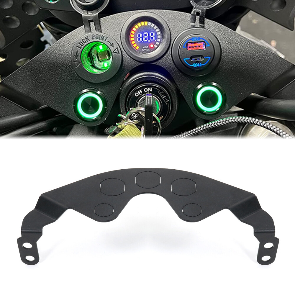 Aluminum Lowering Dash Panel Aftermarket Fit For 2008-2018 Kawasaki ...