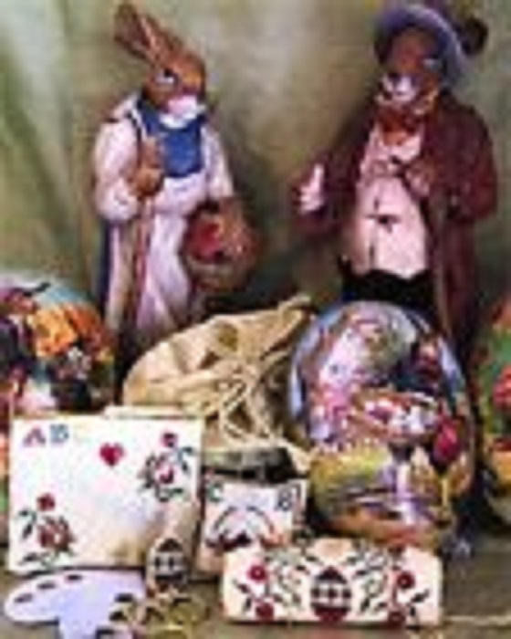 HAPPY EASTER ETUI SAMPLER-CROSS STITCH-STITCHING PARLOR | eBay