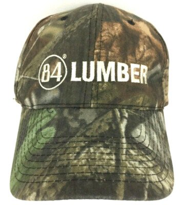 84 Lumber Hat Camouflage Logo Cap Employee Uniform Snap Back Baseball ...